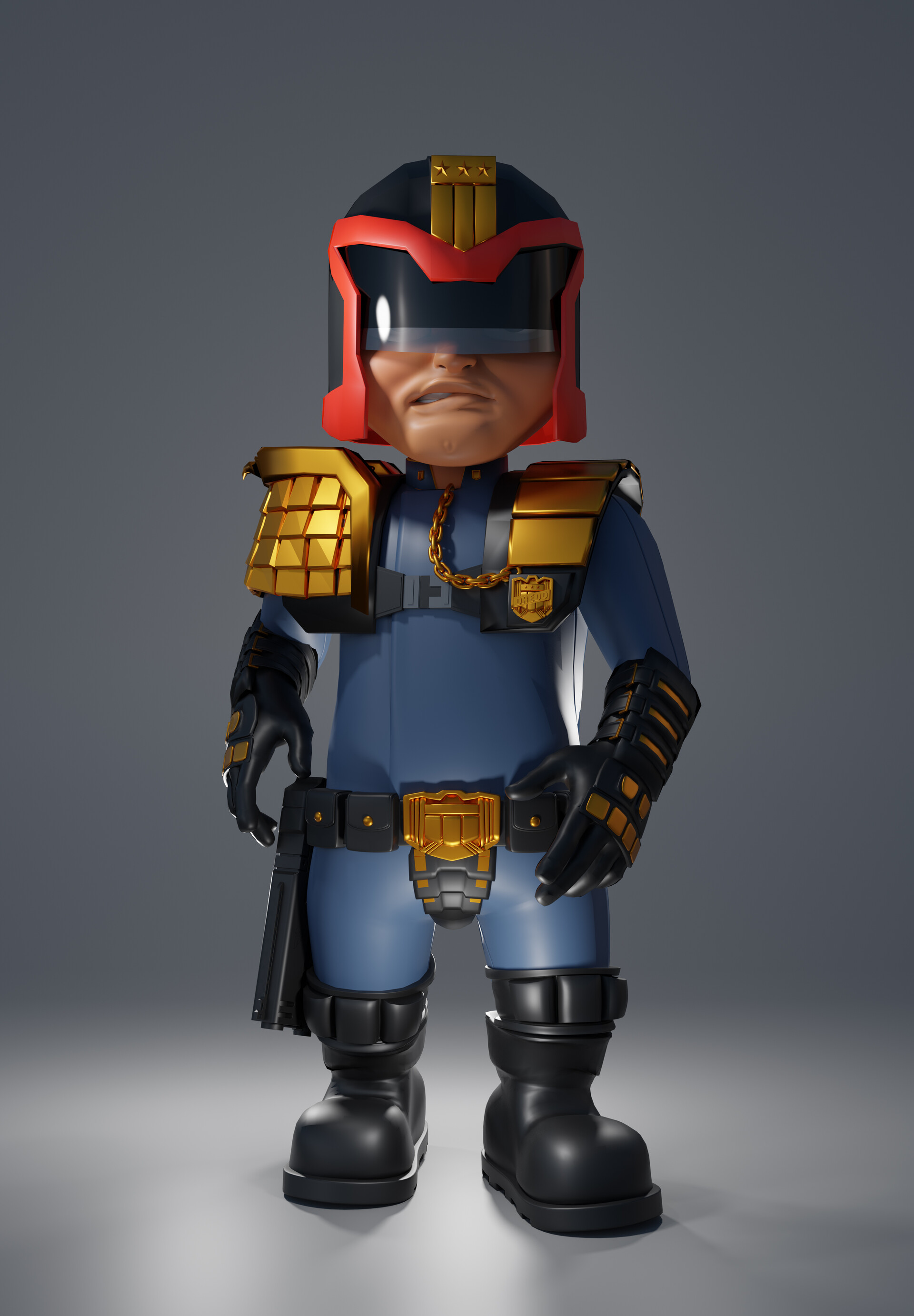 ArtStation - Judge Joseph Dredd