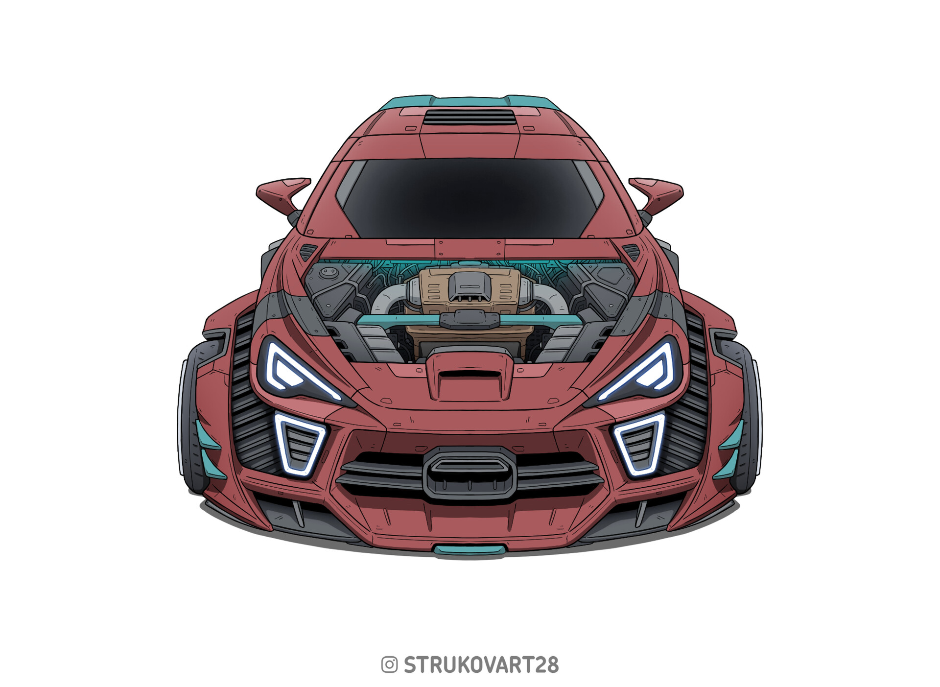 ArtStation - Cyber Car