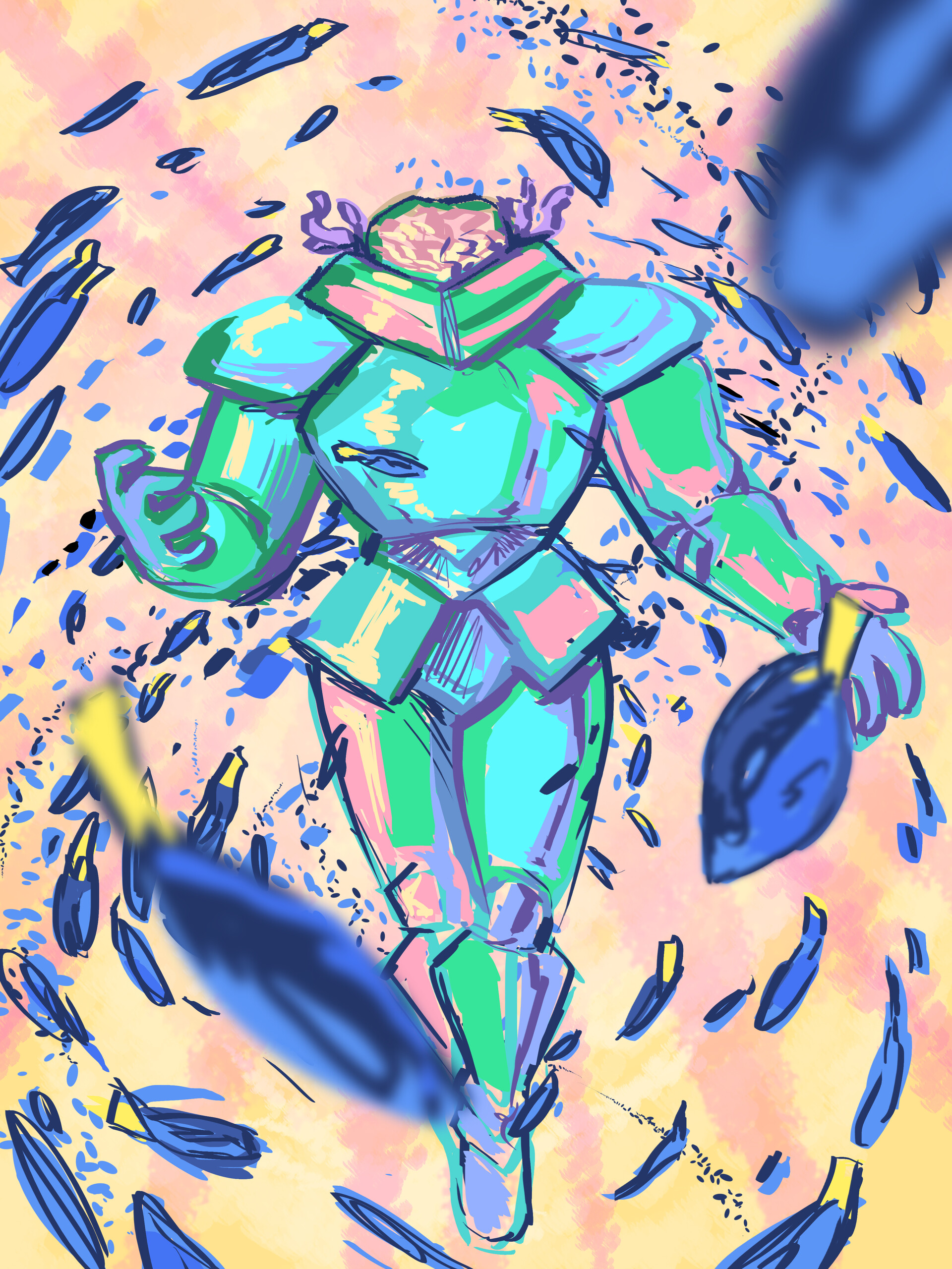 ArtStation - The Adventure Zone: Ethersea fanart Zoox and the tang