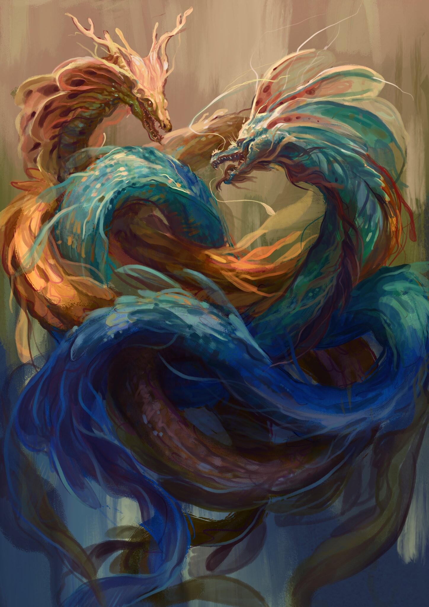 ArtStation - Dragon Explorations! (Series of illustrations)