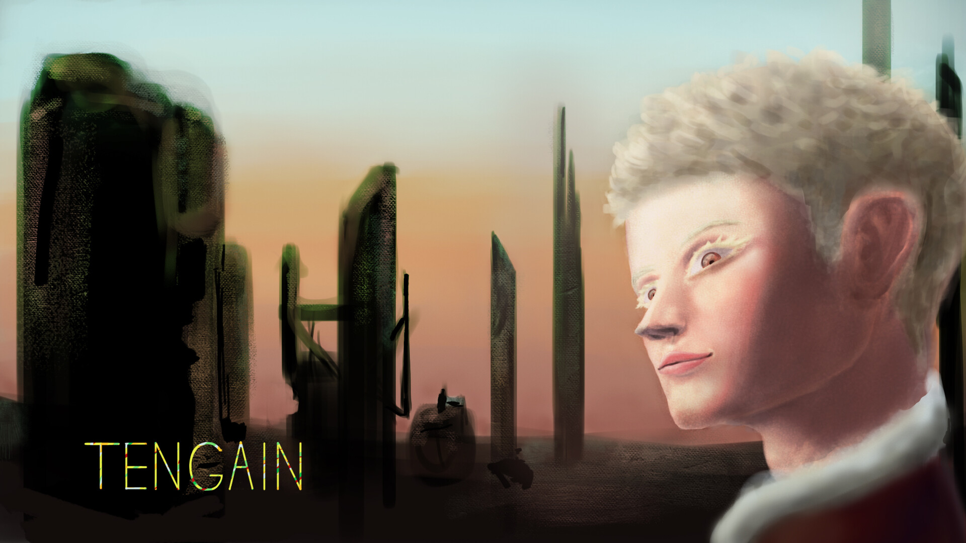 ArtStation - Exploring Ruins - Tengain