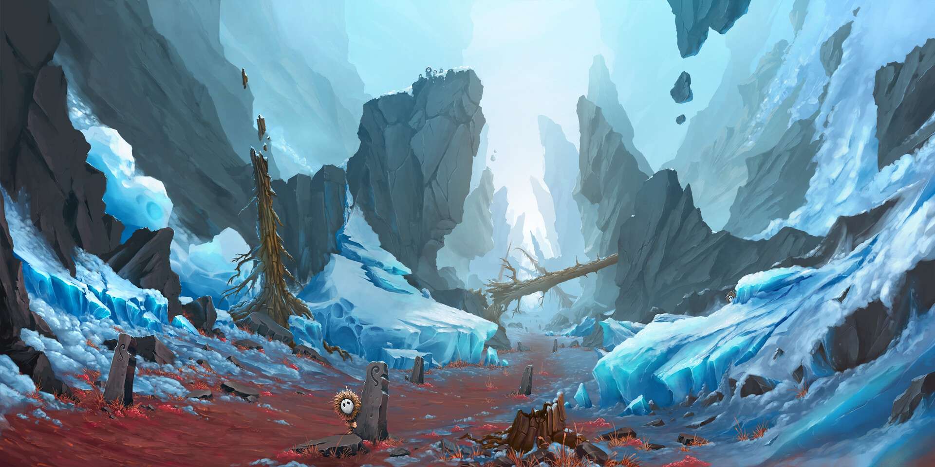 ArtStation - Glacier path