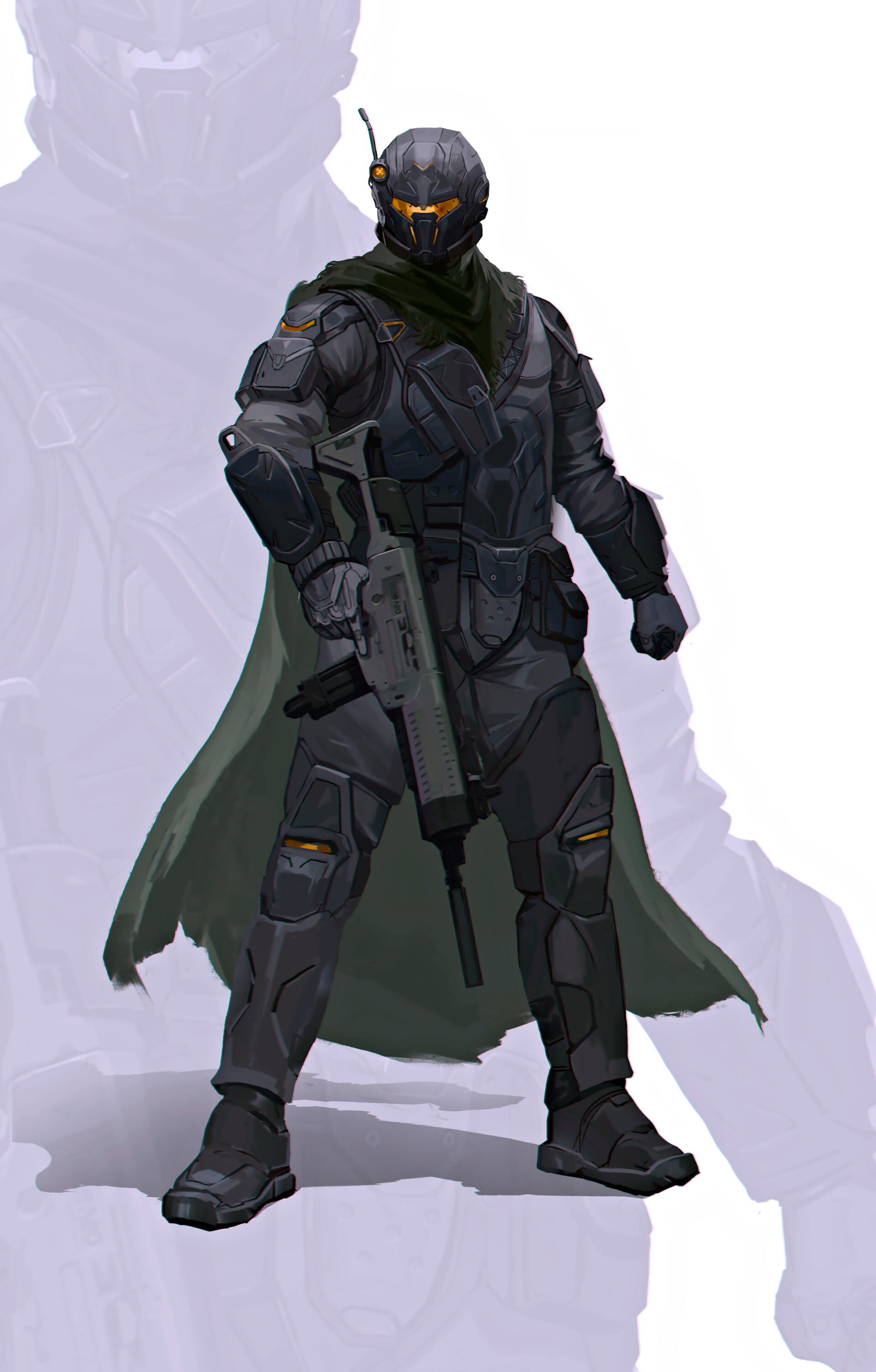 ArtStation - galactic infantryman