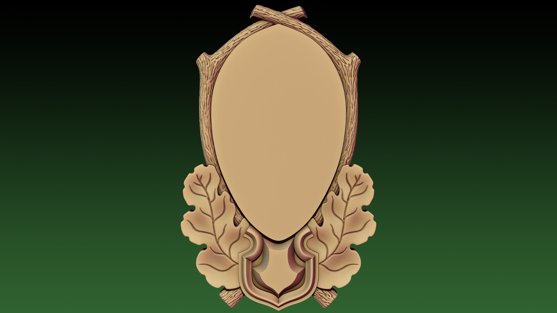 ArtStation - Simple frame for head animals