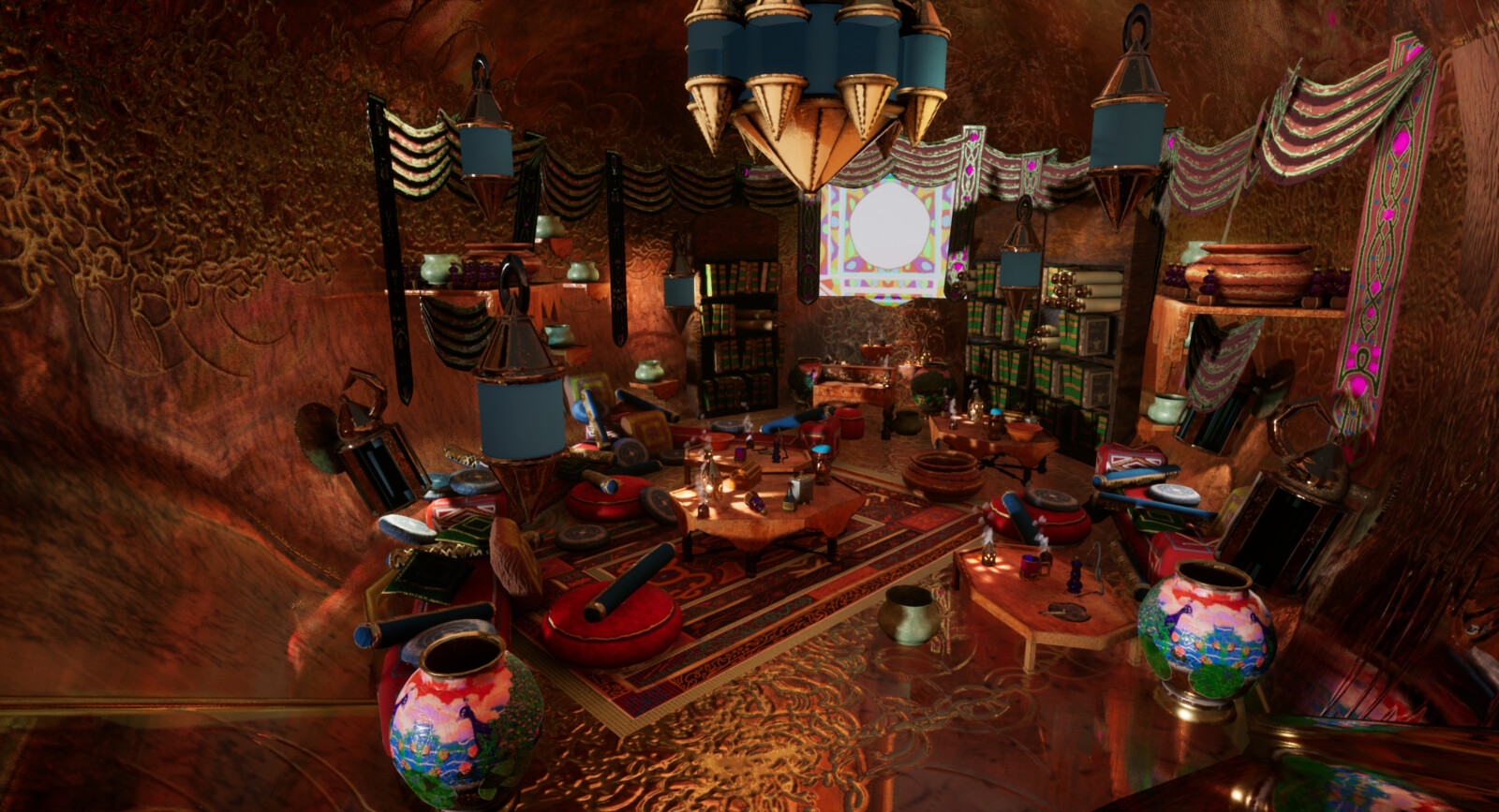 ETHAN NELSON - Genie Lamp Interior