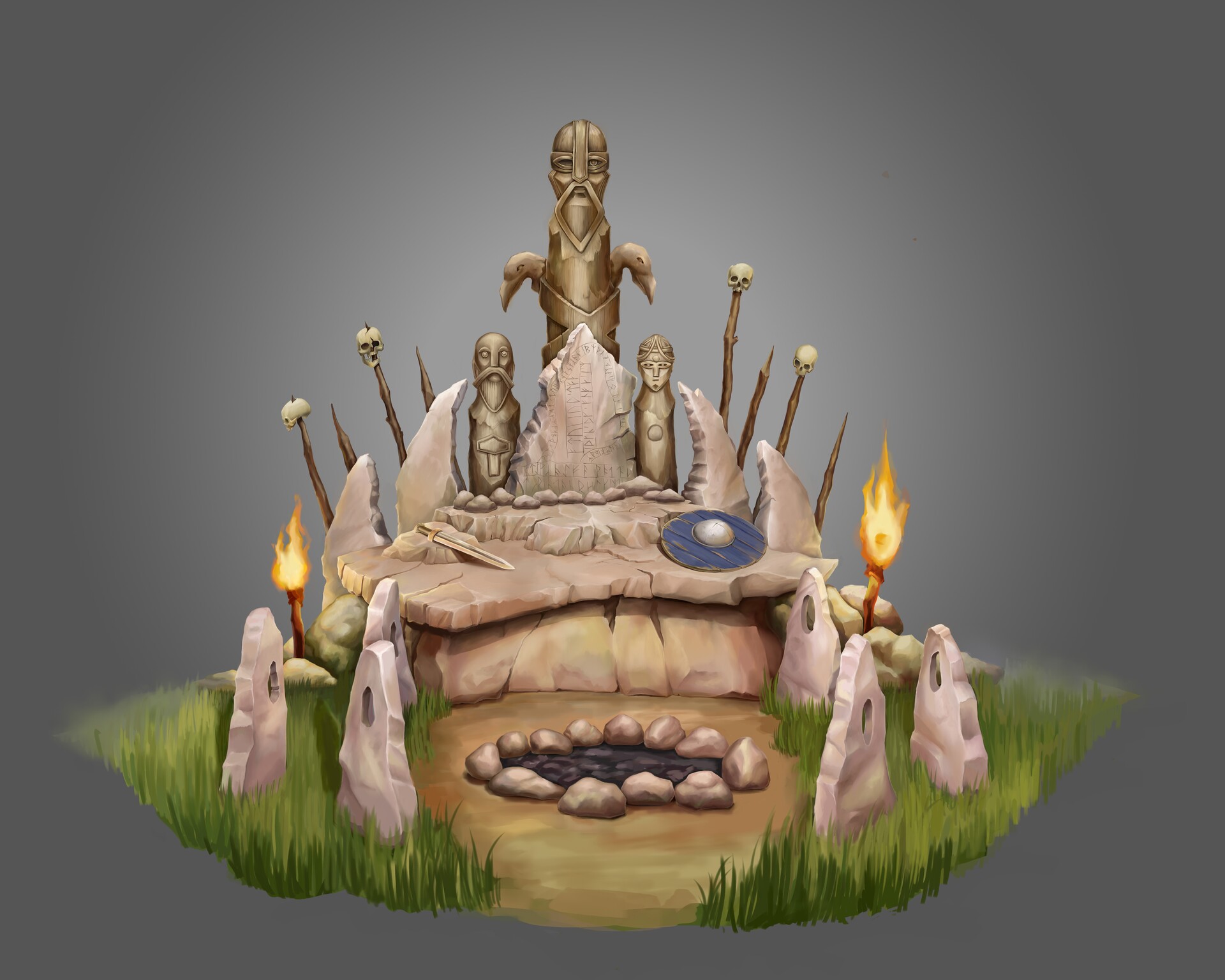 ArtStation - Ancient altar