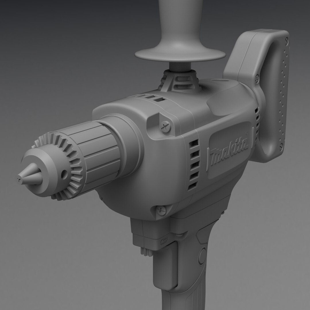 ArtStation - The Makita ½-inch Spade Handle Drill