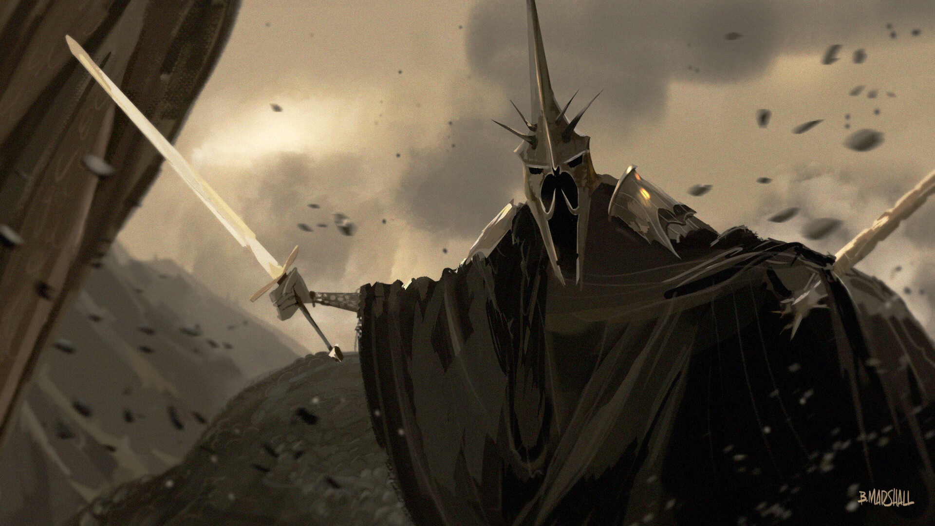 ArtStation - Painting Study - Lord of the Rings