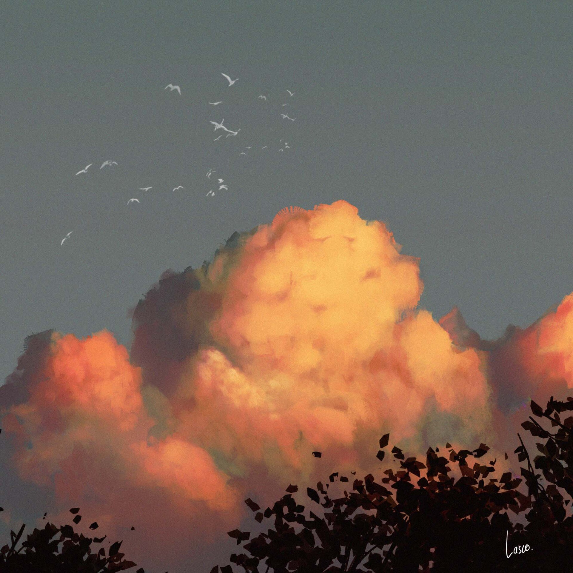 ArtStation - Cloud study 01
