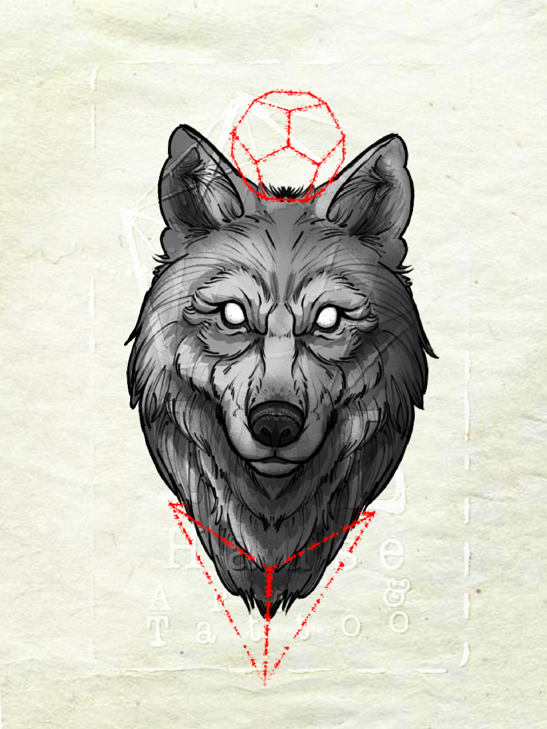 ArtStation - Wolf PlatonicSolid