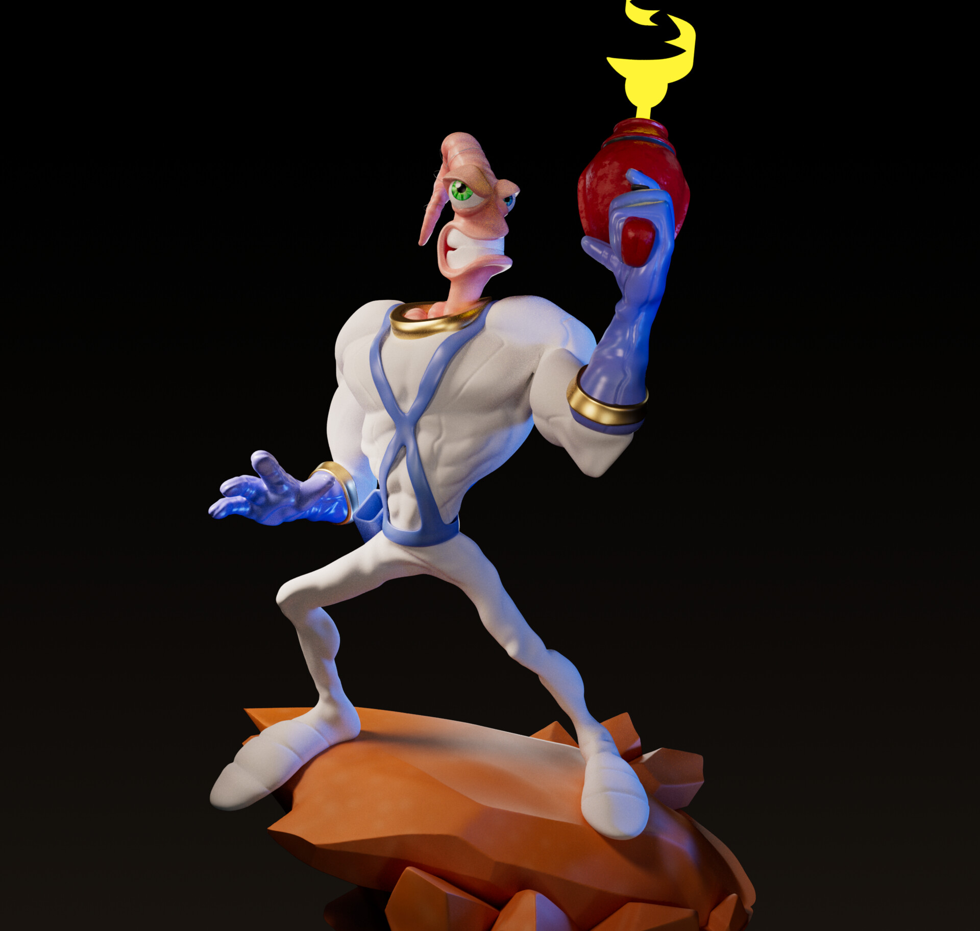 ArtStation - Earthworm Jim
