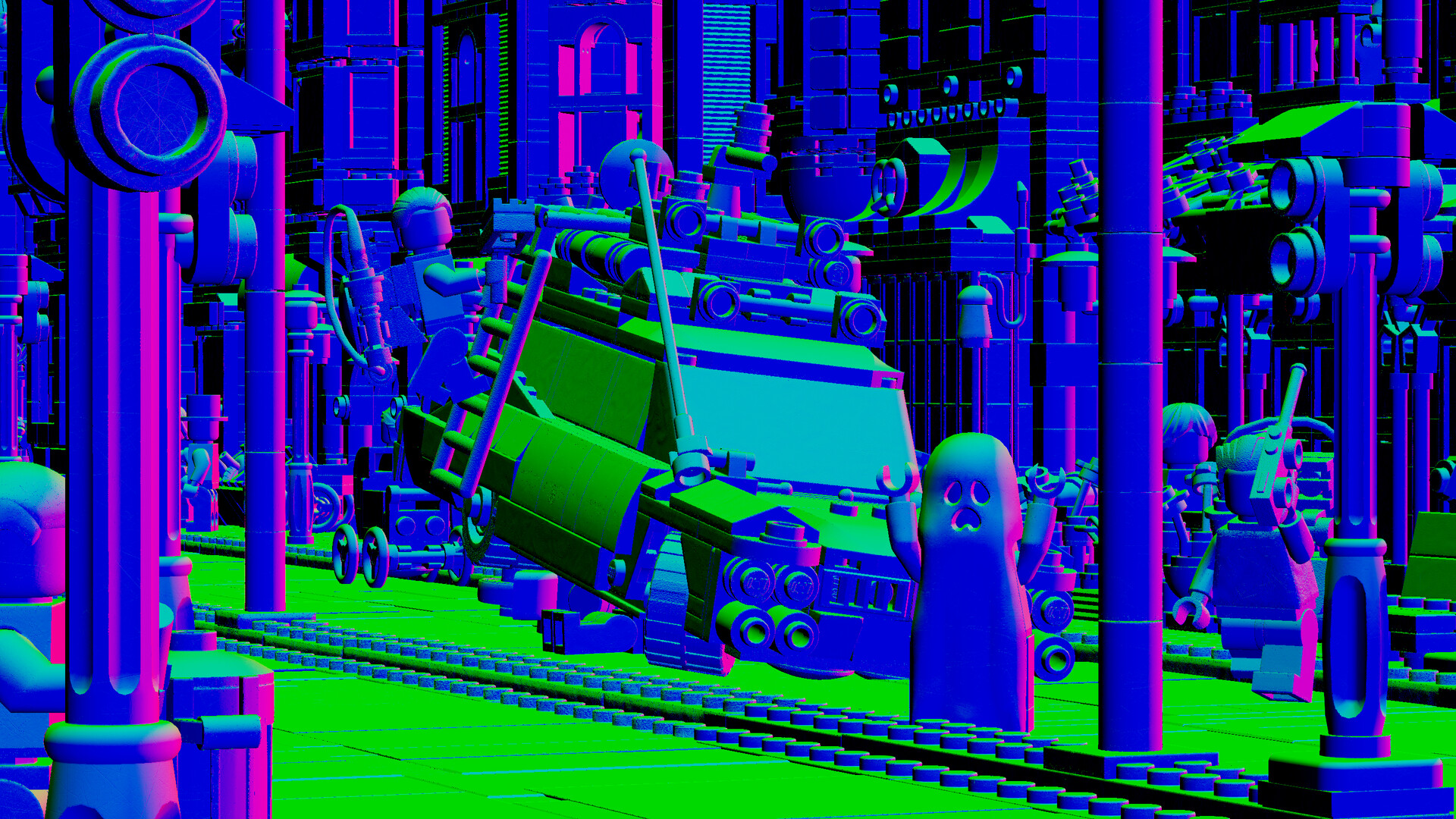 Conrad Moody - GhostBusters Lego scene