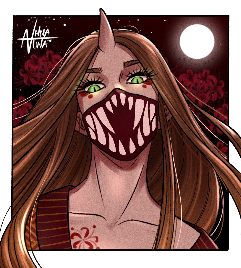 ArtStation - Oni yokai