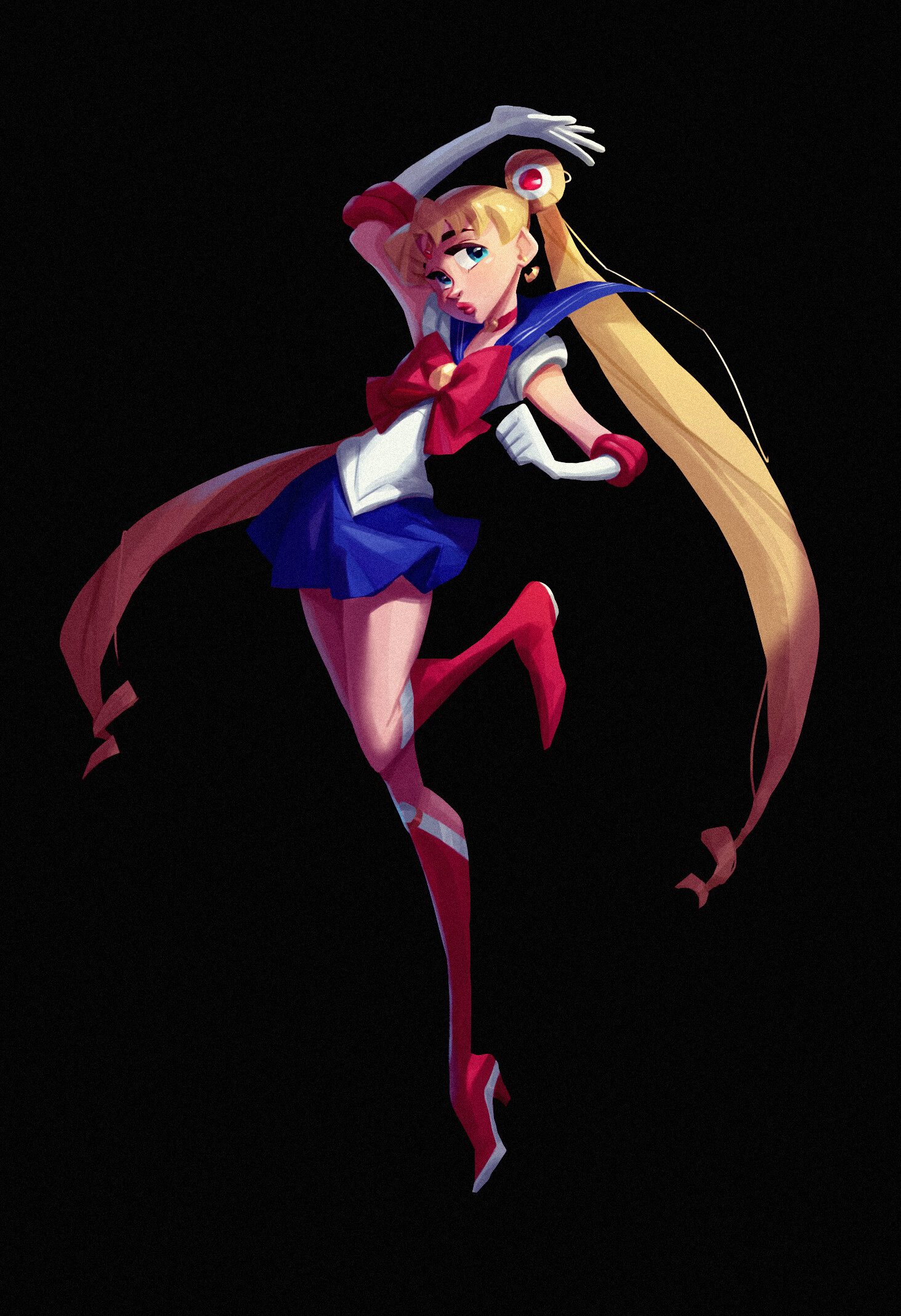 ArtStation - sailor moon
