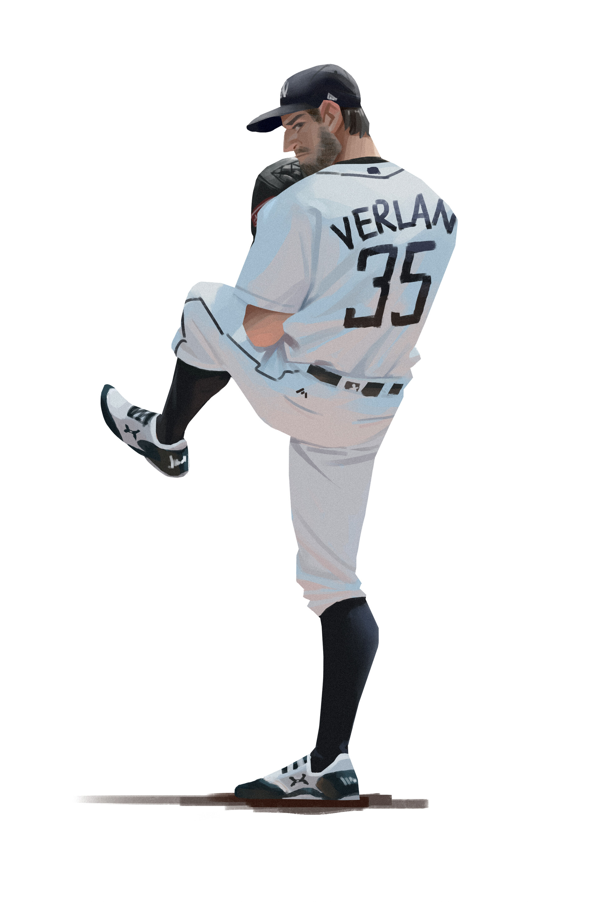 ArtStation - baseball guy