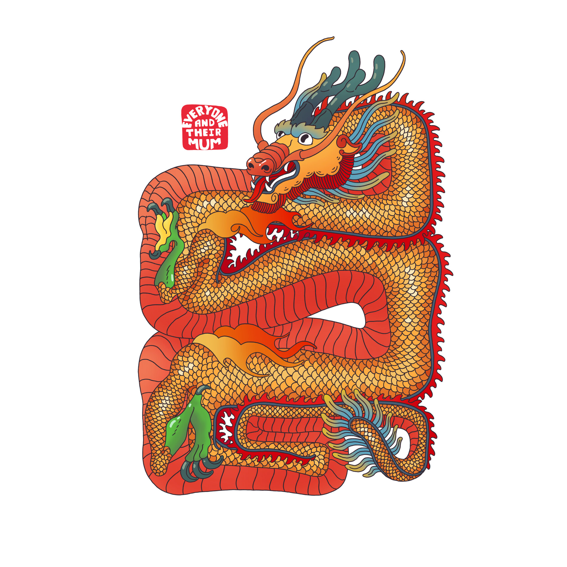 ArtStation - The Magnificent Chinese Dragon 龙 2021