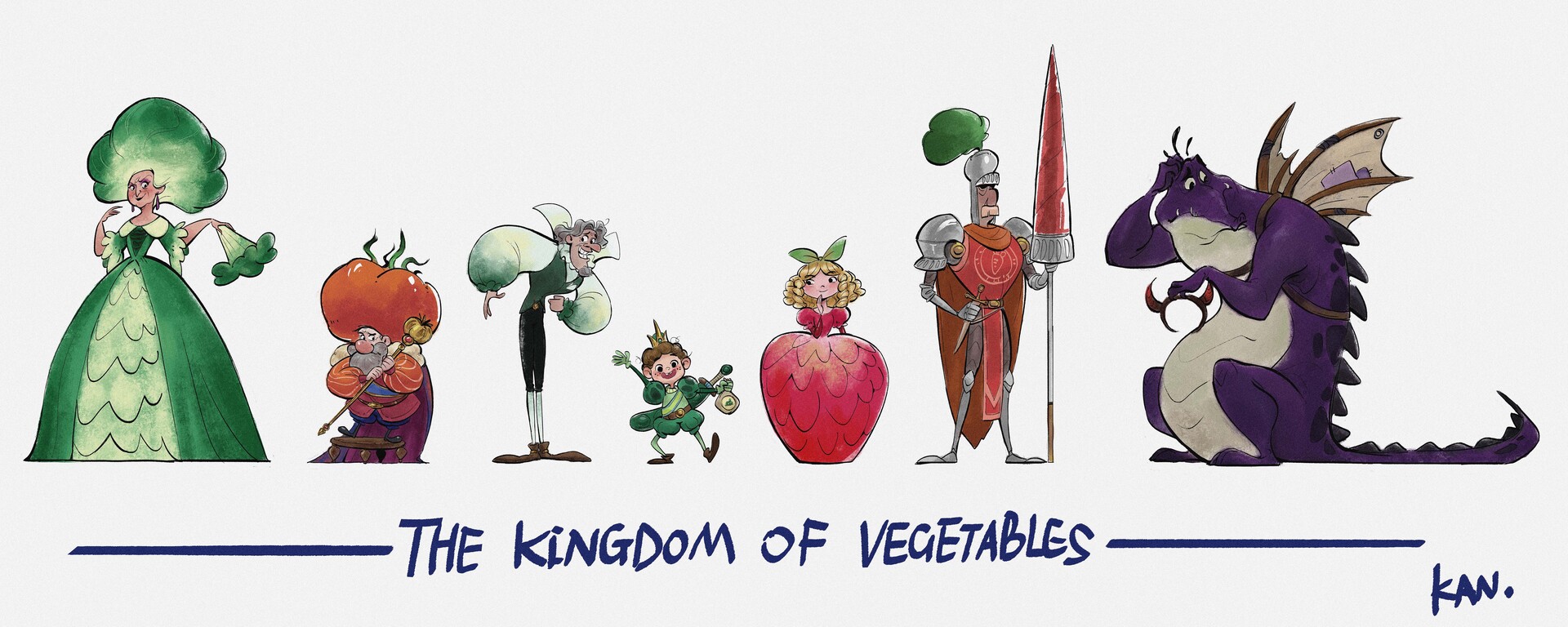 ArtStation - the kingdom of vegetables