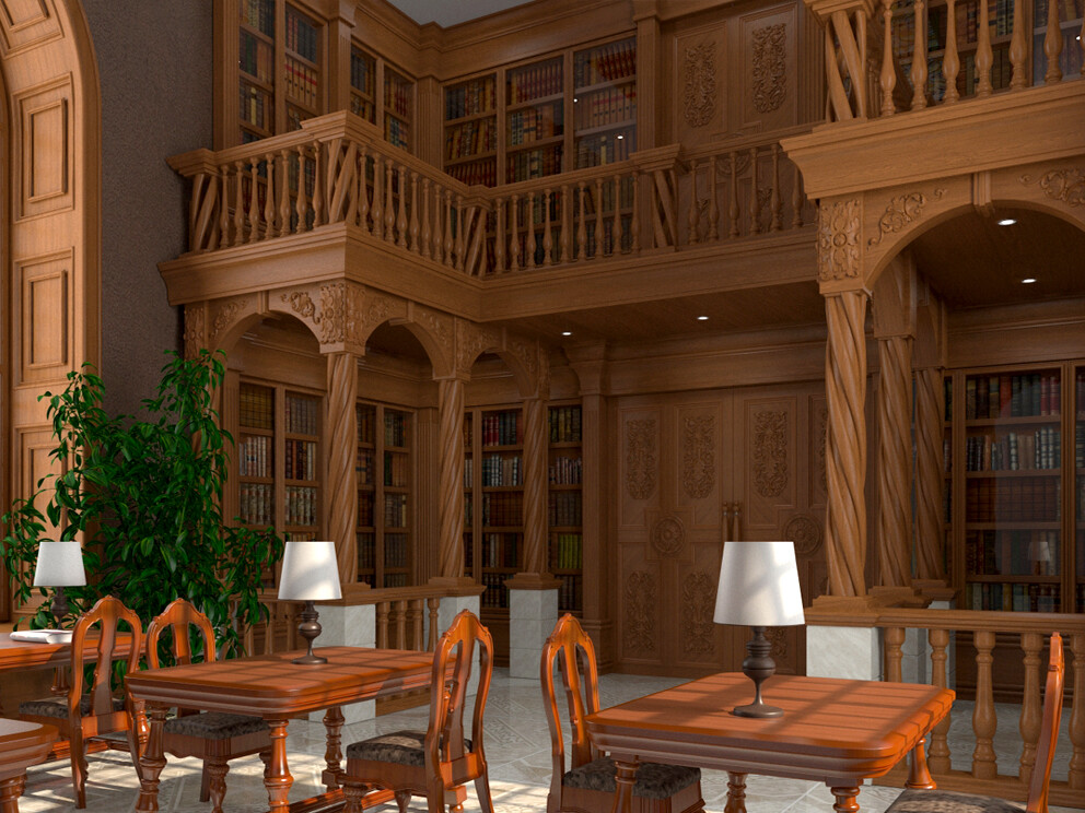 ArtStation - The Library