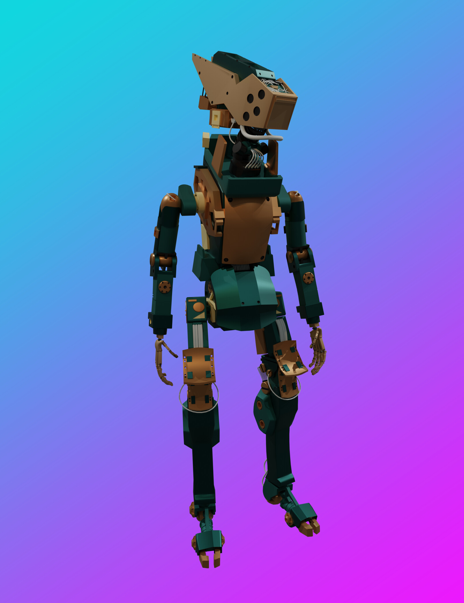 ArtStation - Personal Project: Yet another Robot because why not