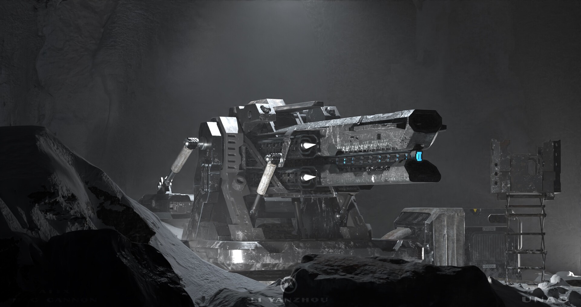 ArtStation - ATTX MAC CANNON