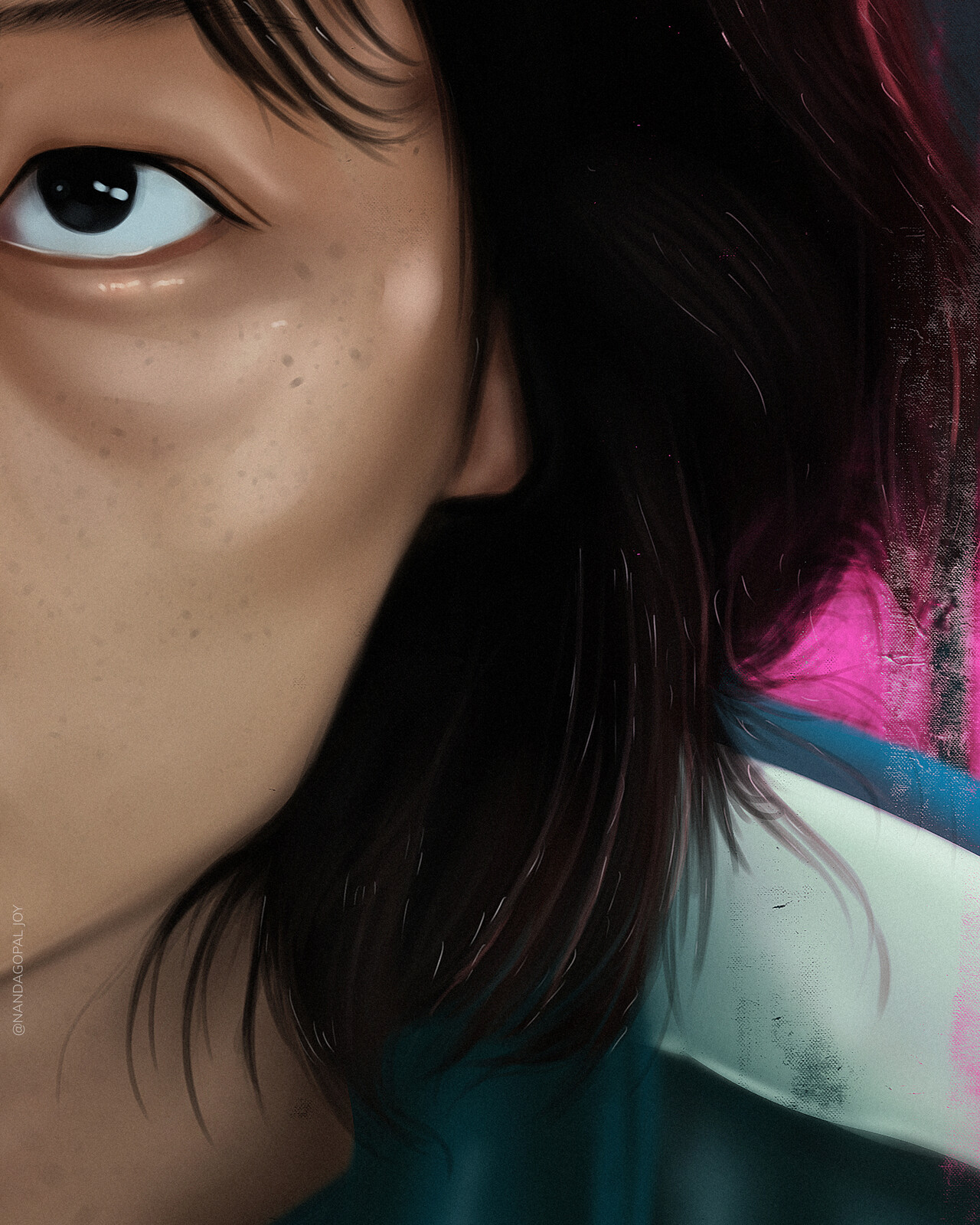 Nandagopal Joy - Squid Game Fan art