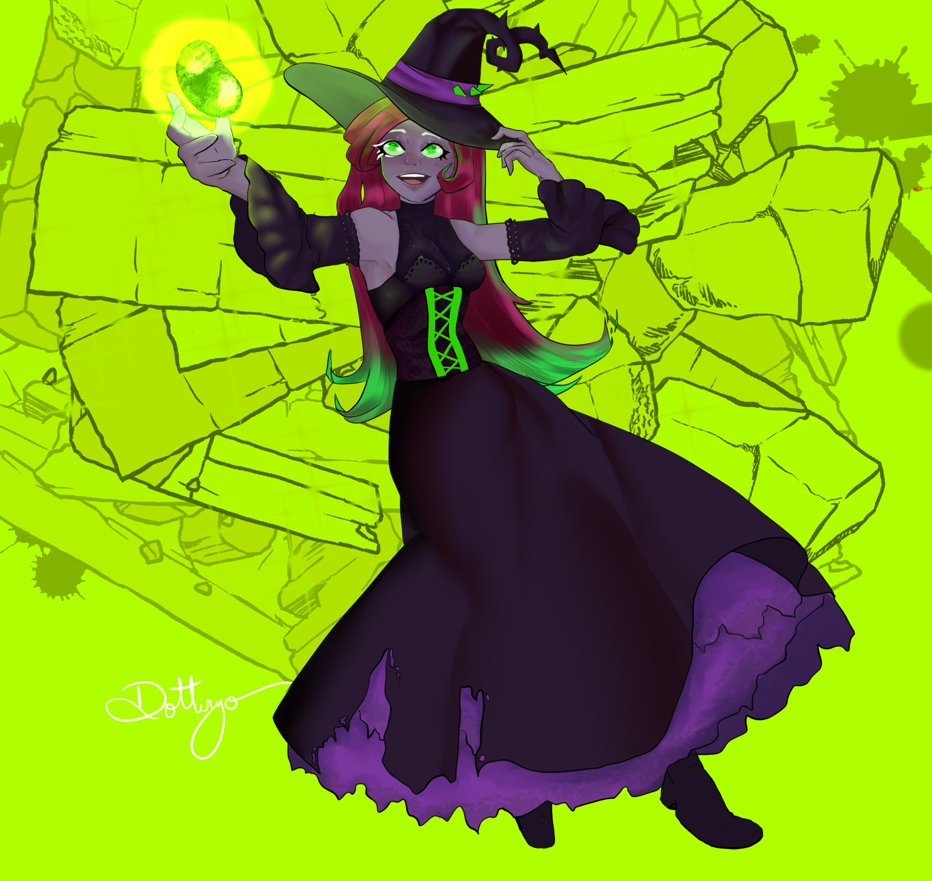 ArtStation - The Thorn Witch