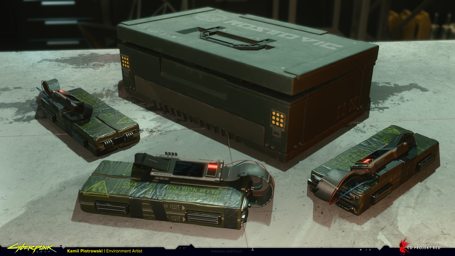 Kamil Piotrowski - Cyberpunk 2077 | Explosives