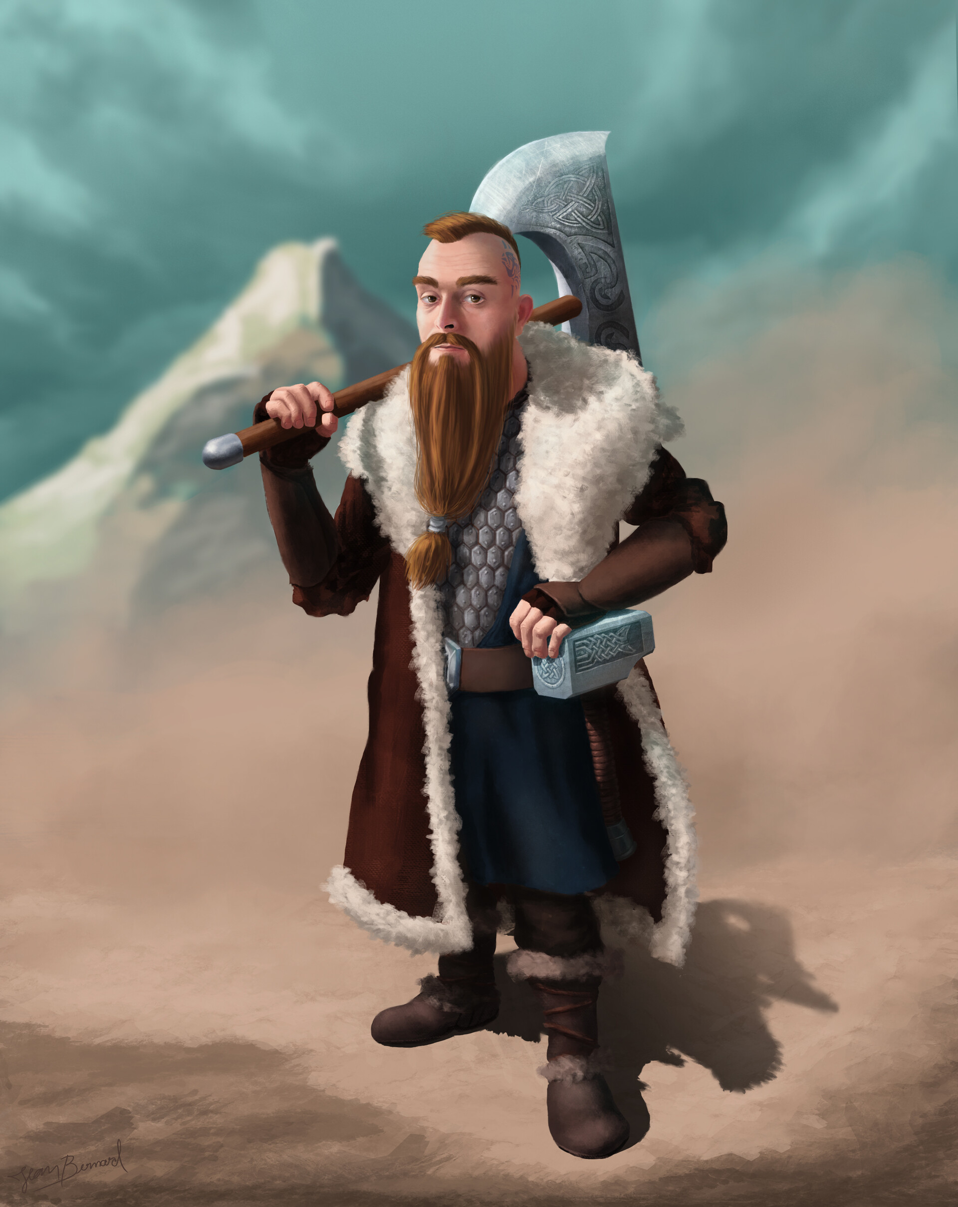 ArtStation - The Dwarf