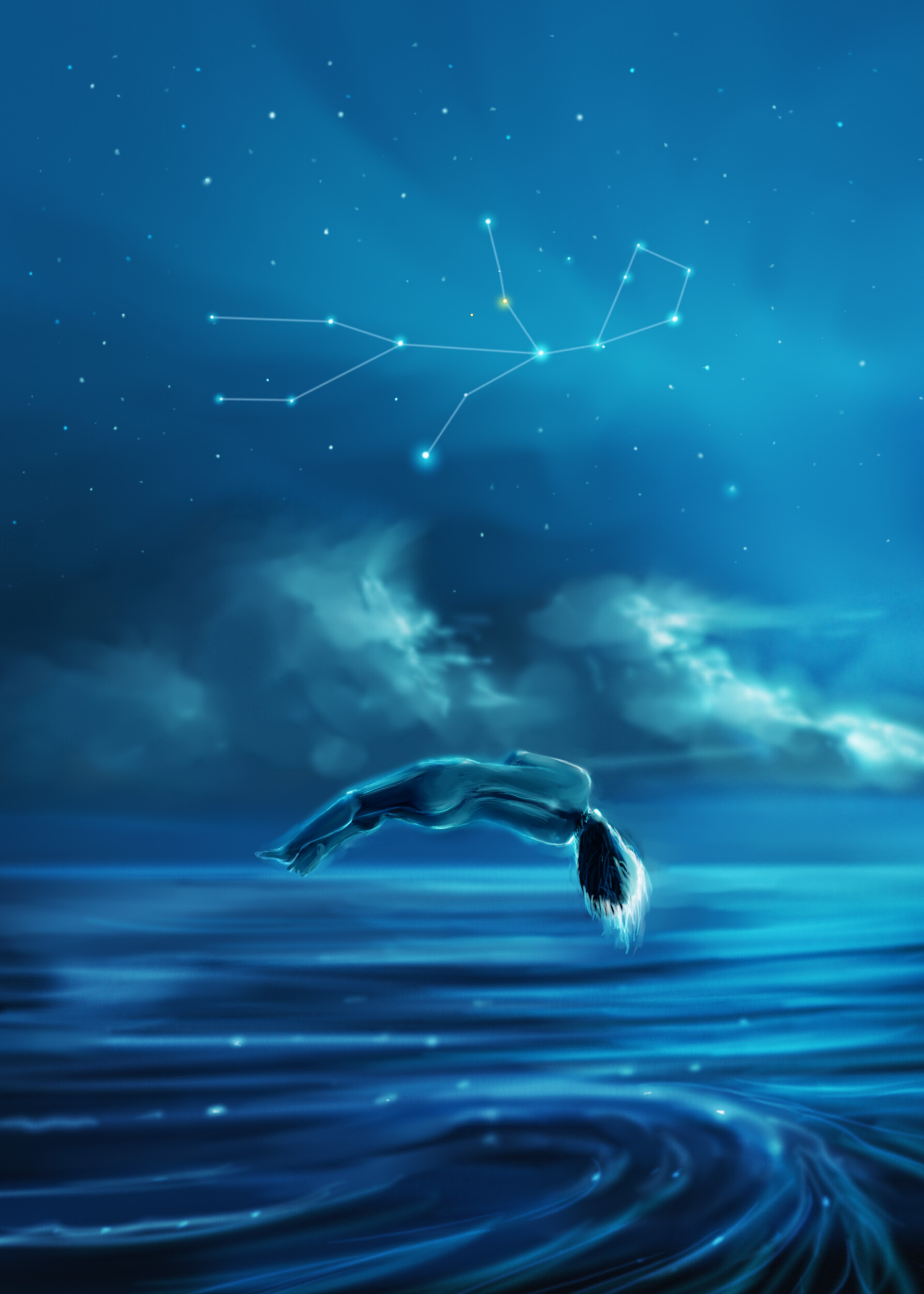 ArtStation - Virgo Constellation 2021