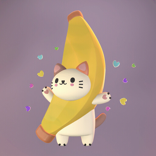 Artstation Banana Cat