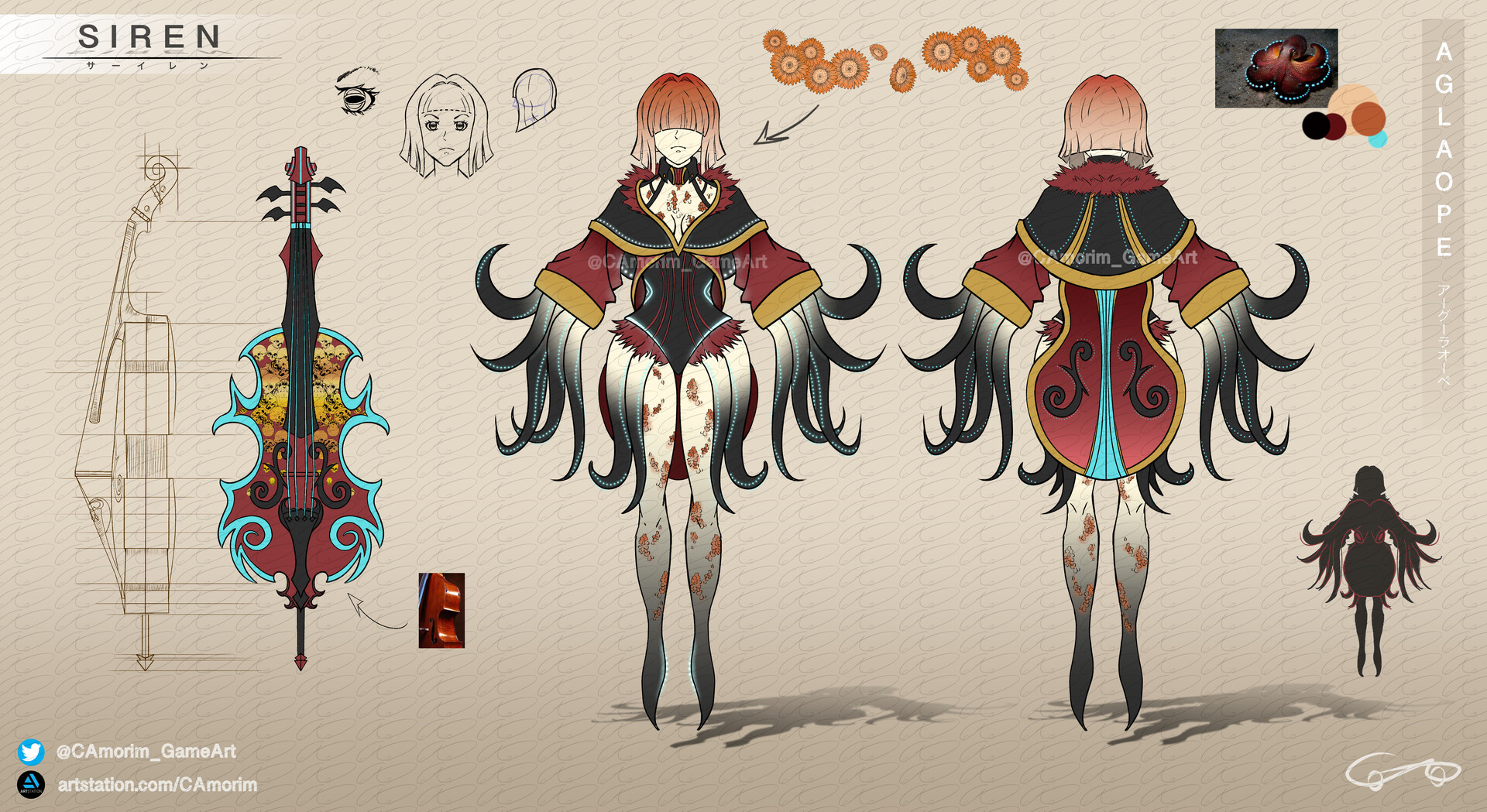 ArtStation - S I R E N: AGLAOPE - Concept Art