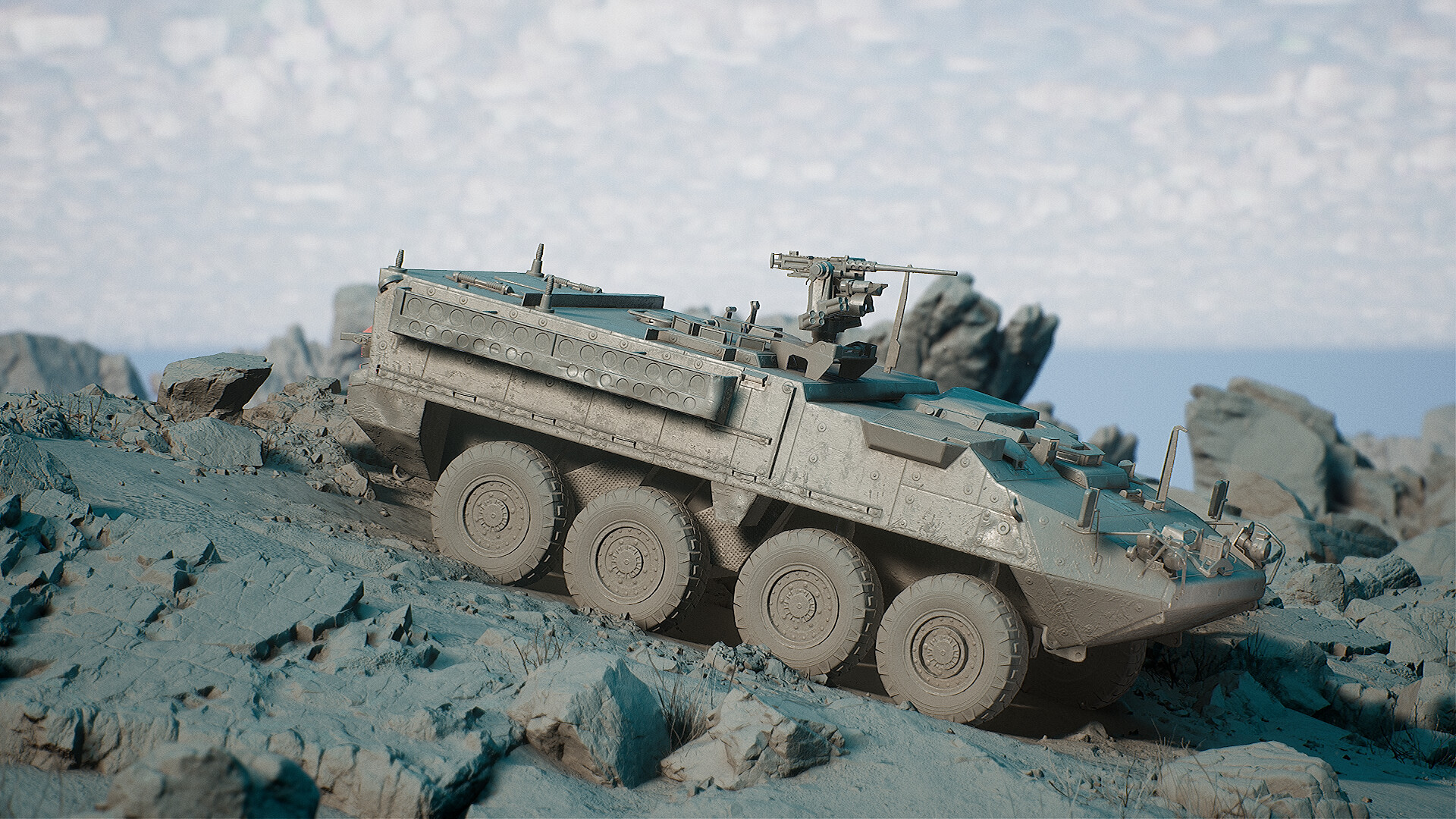 Israel Acosta - Vigilante military vehicle showcase