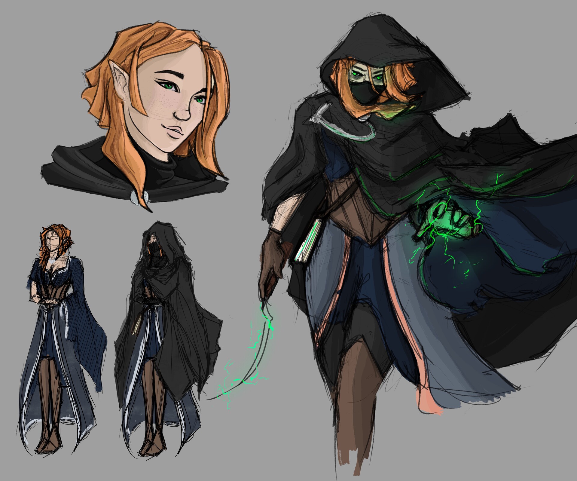 ArtStation - Character sheet