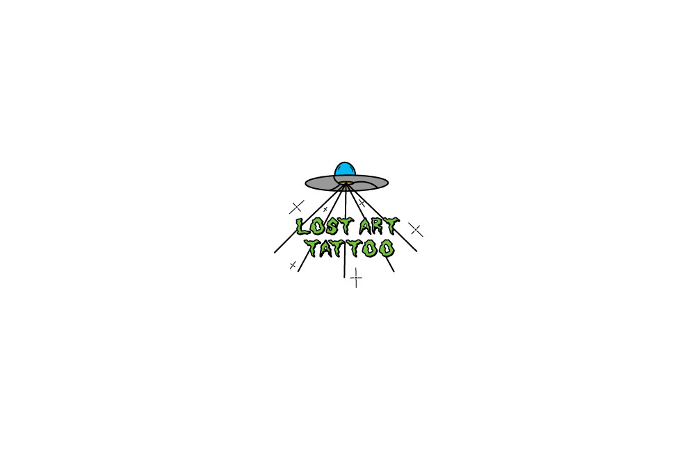 ArtStation - Responsive Logo Design - "Lost Art Tattoo" 1/2