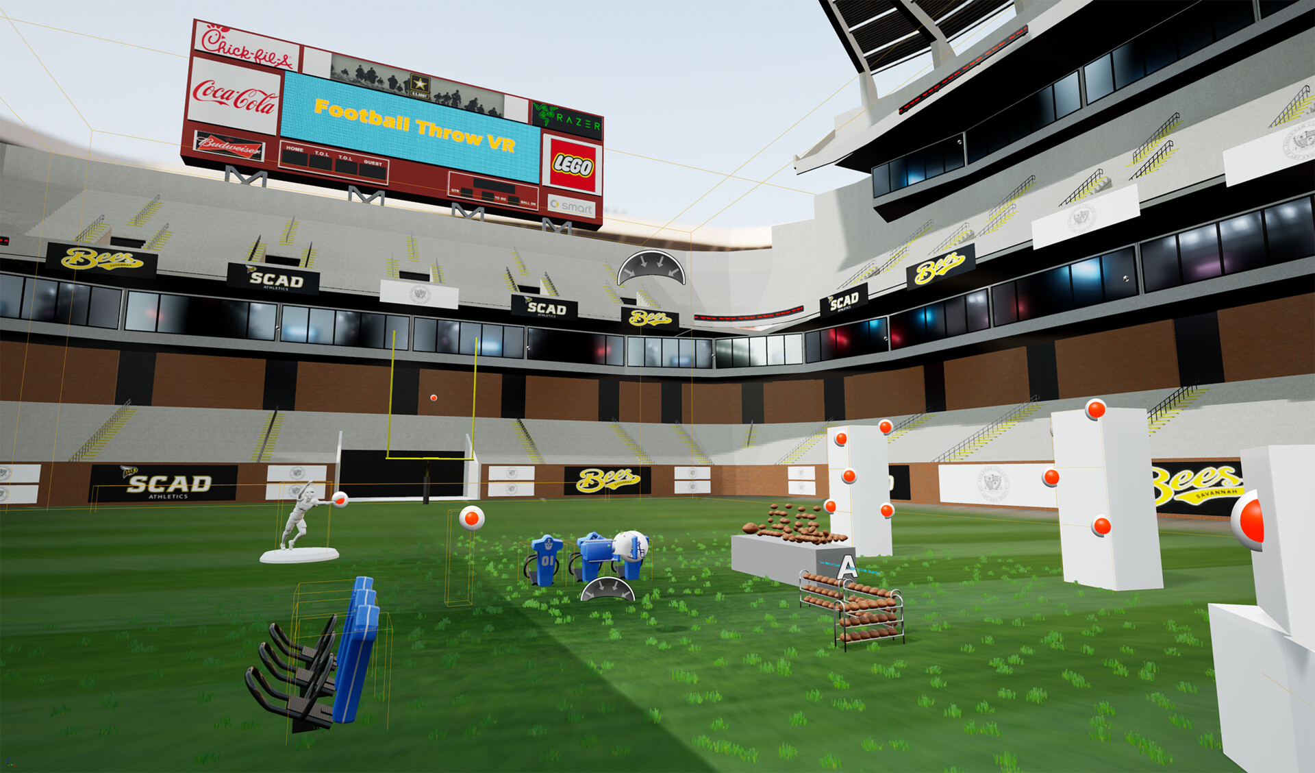 Key Whiting - Football Throw VR