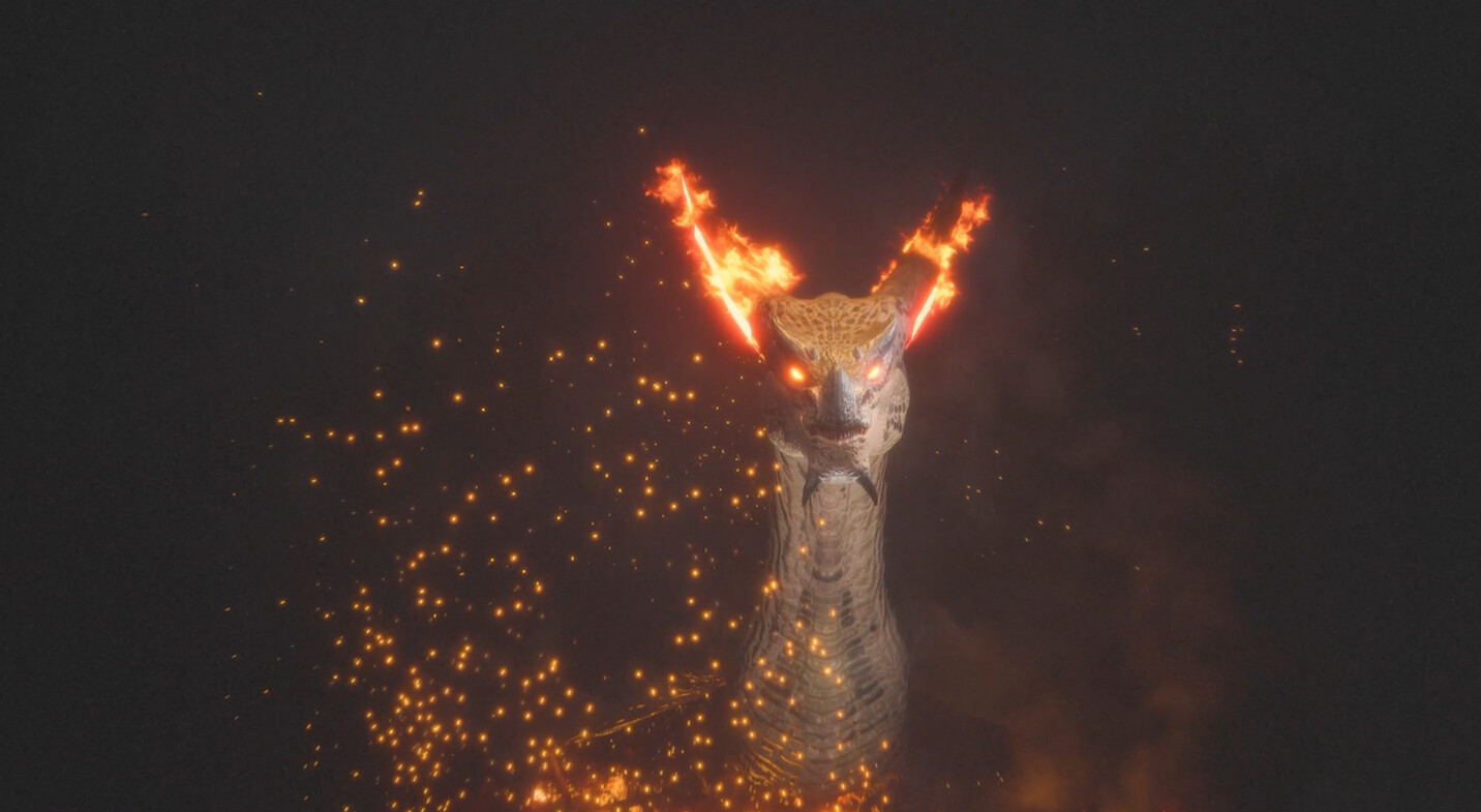 ArtStation - Dragon Realtime Render