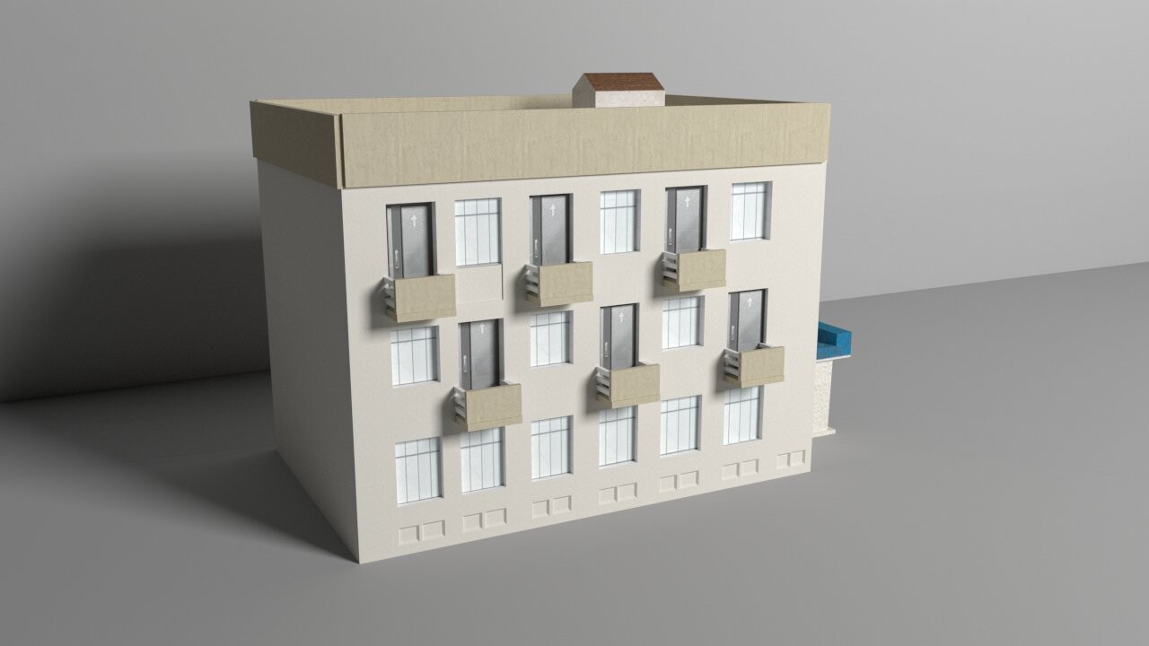 ArtStation - Building model