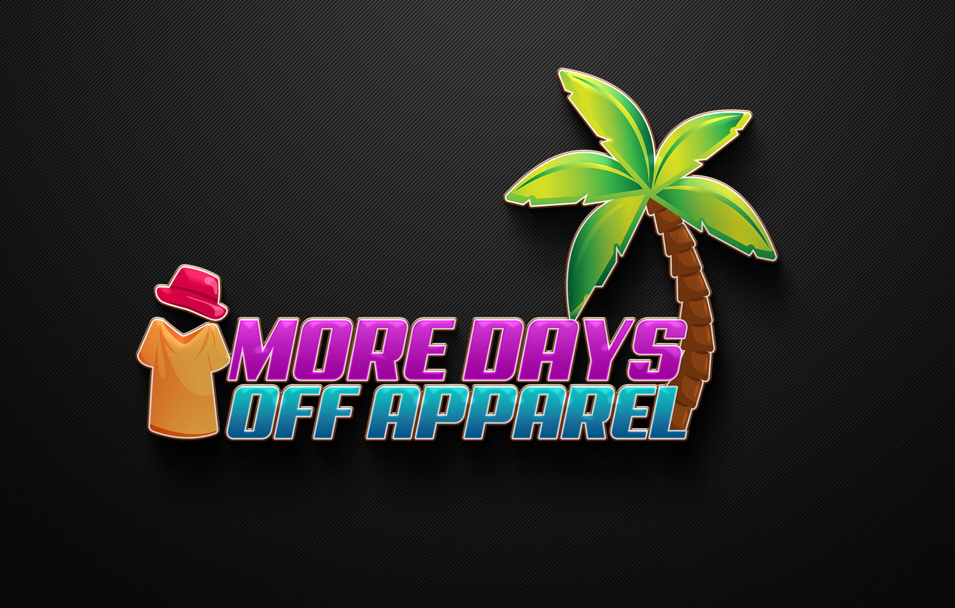 ArtStation - Logo Concept for"More Days Off Apparel"