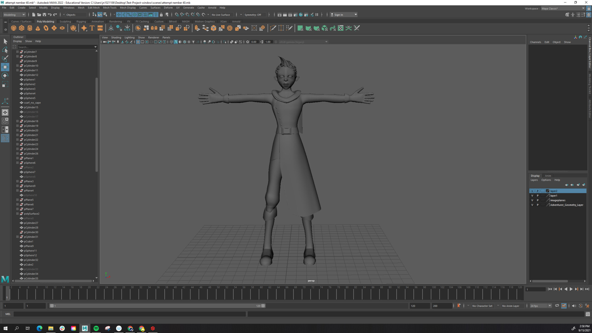 ArtStation - character maya