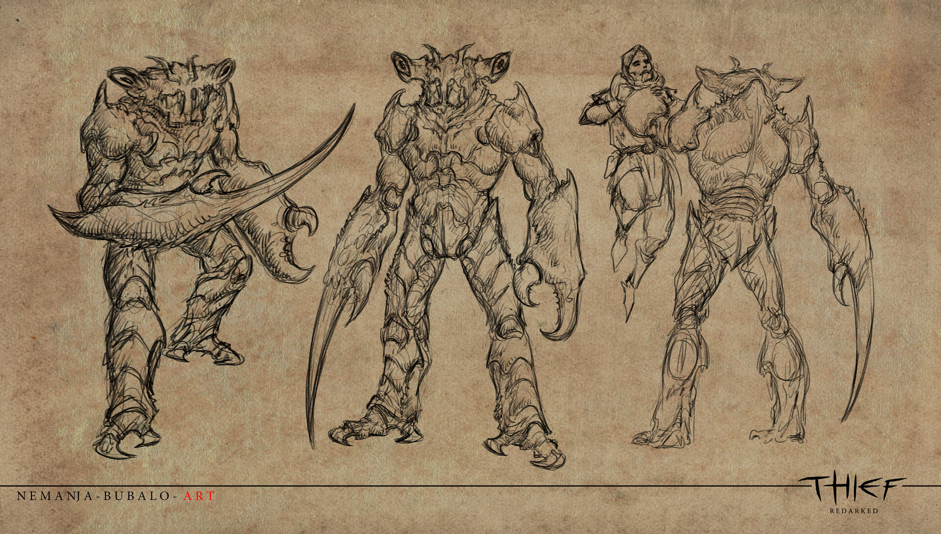 Nemanja Bubalo - Thief Redarked - Crayman Concept