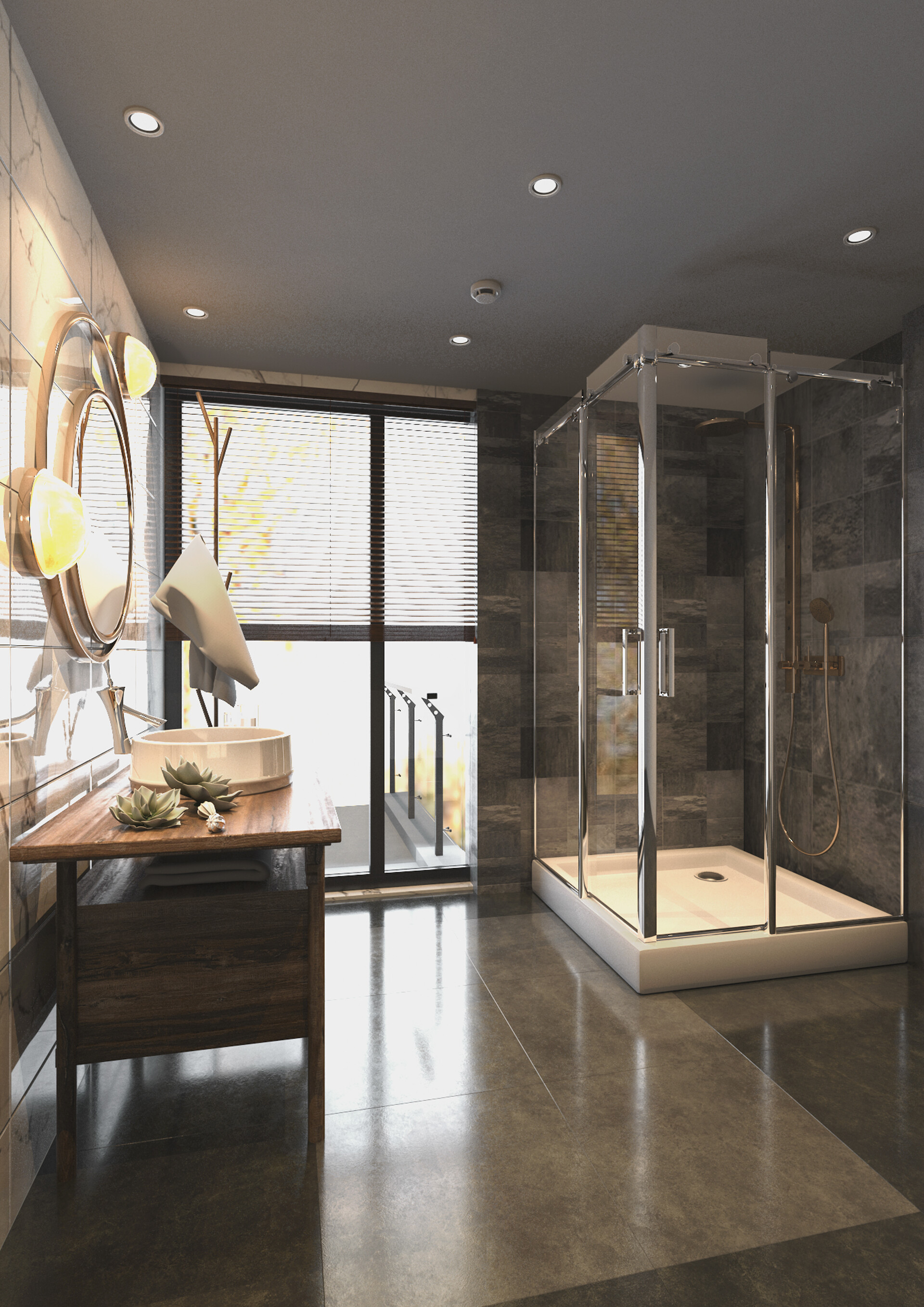 ArtStation - Ginger Bathroom