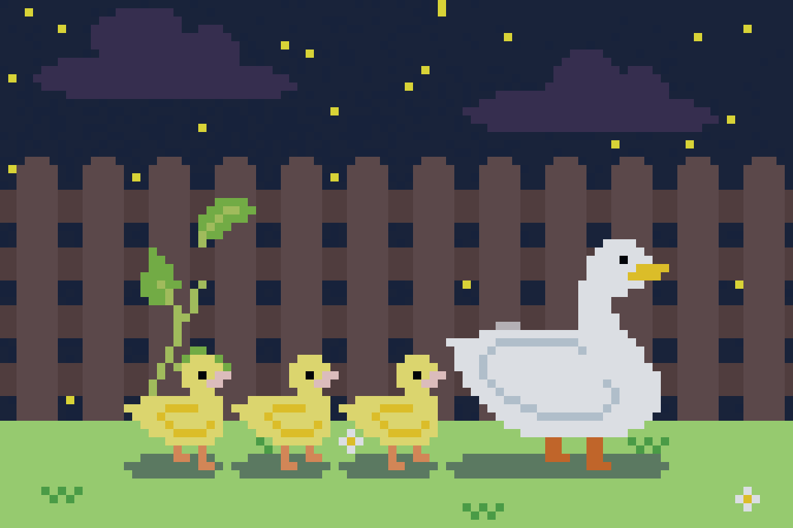 Duck Walk Animated