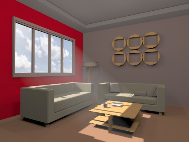 ArtStation - Room Day Night Setup