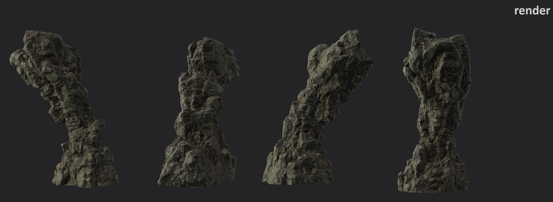 ArtStation - Rock Wall 02