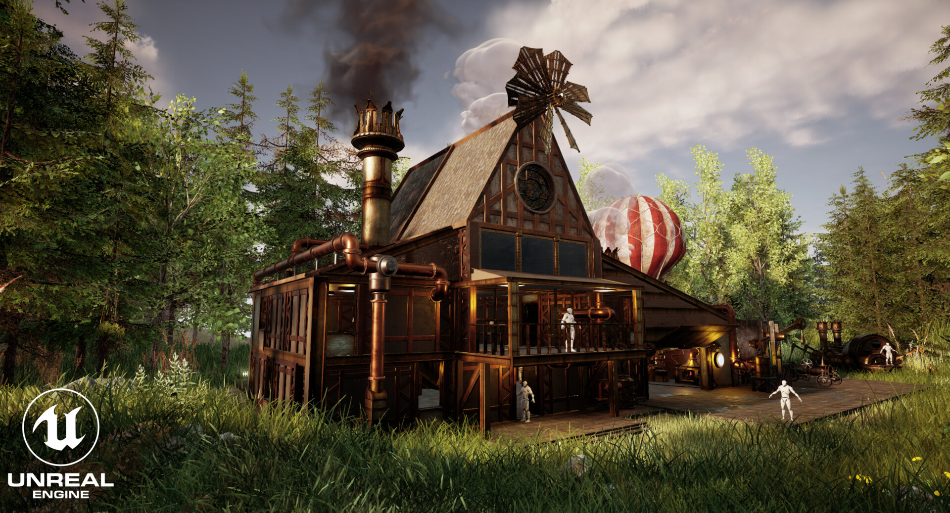 Thulio R. - Unreal Engine Steampunk House