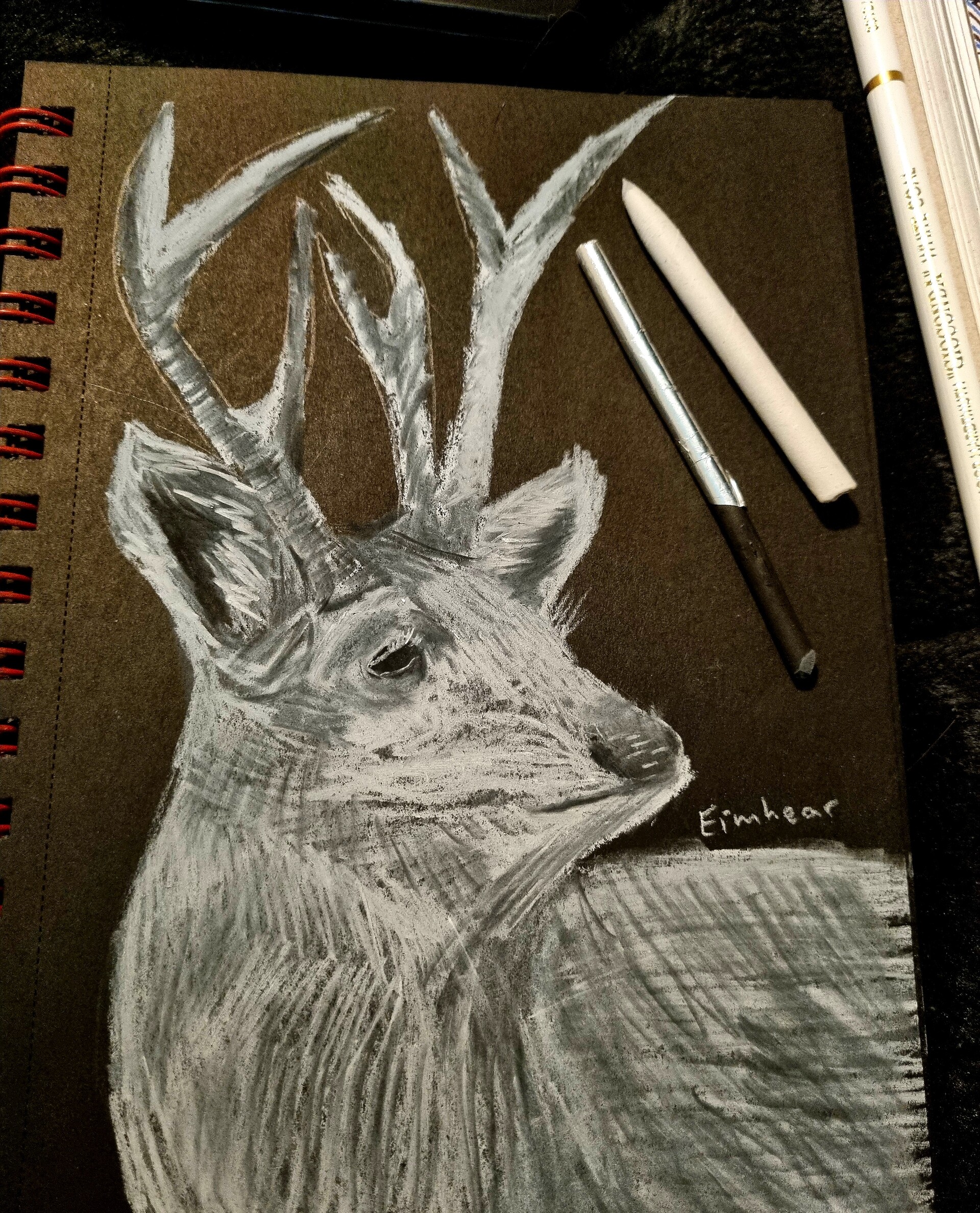 ArtStation - Albino Deer Study