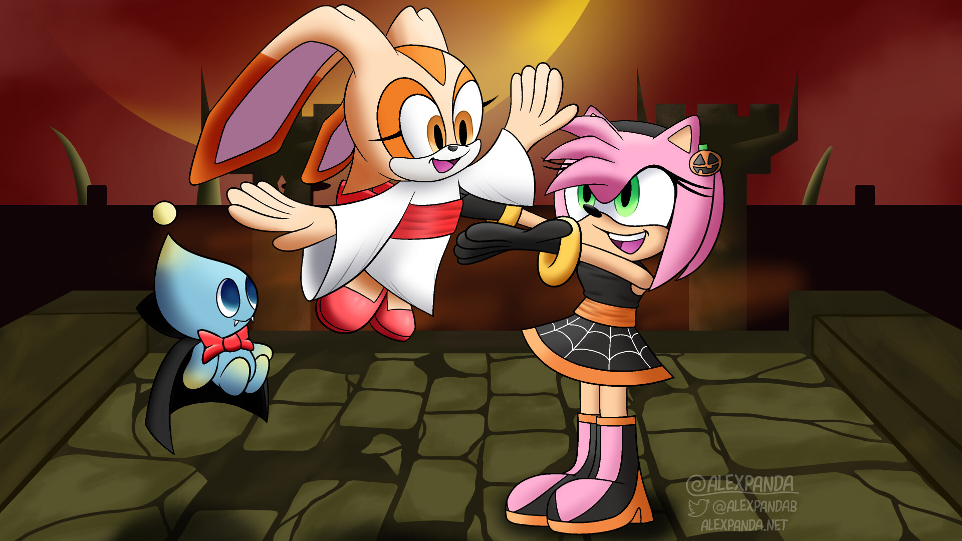 Amy And Cream Sonic X