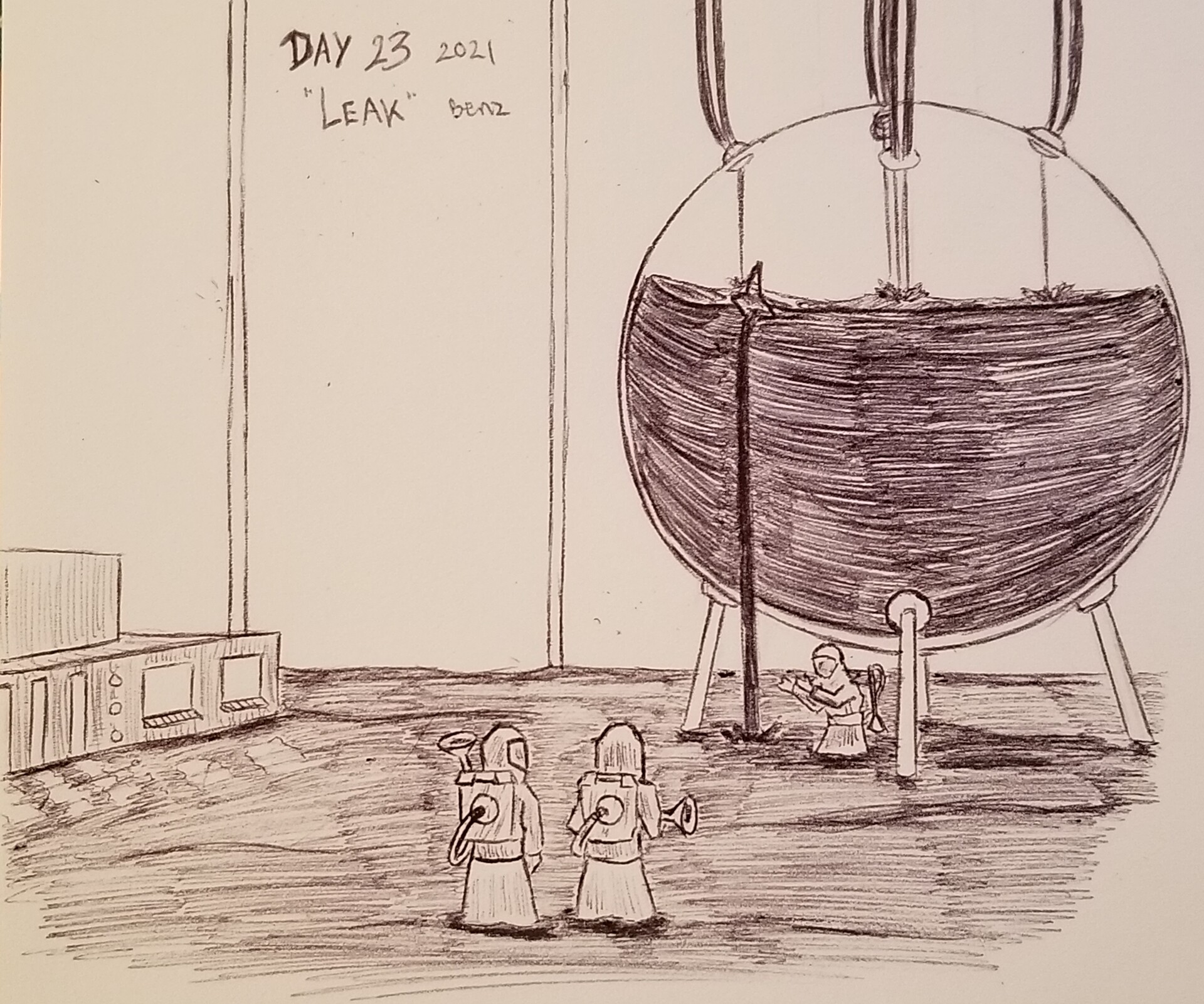 ArtStation - Inktober 2021 Days 23 and 24