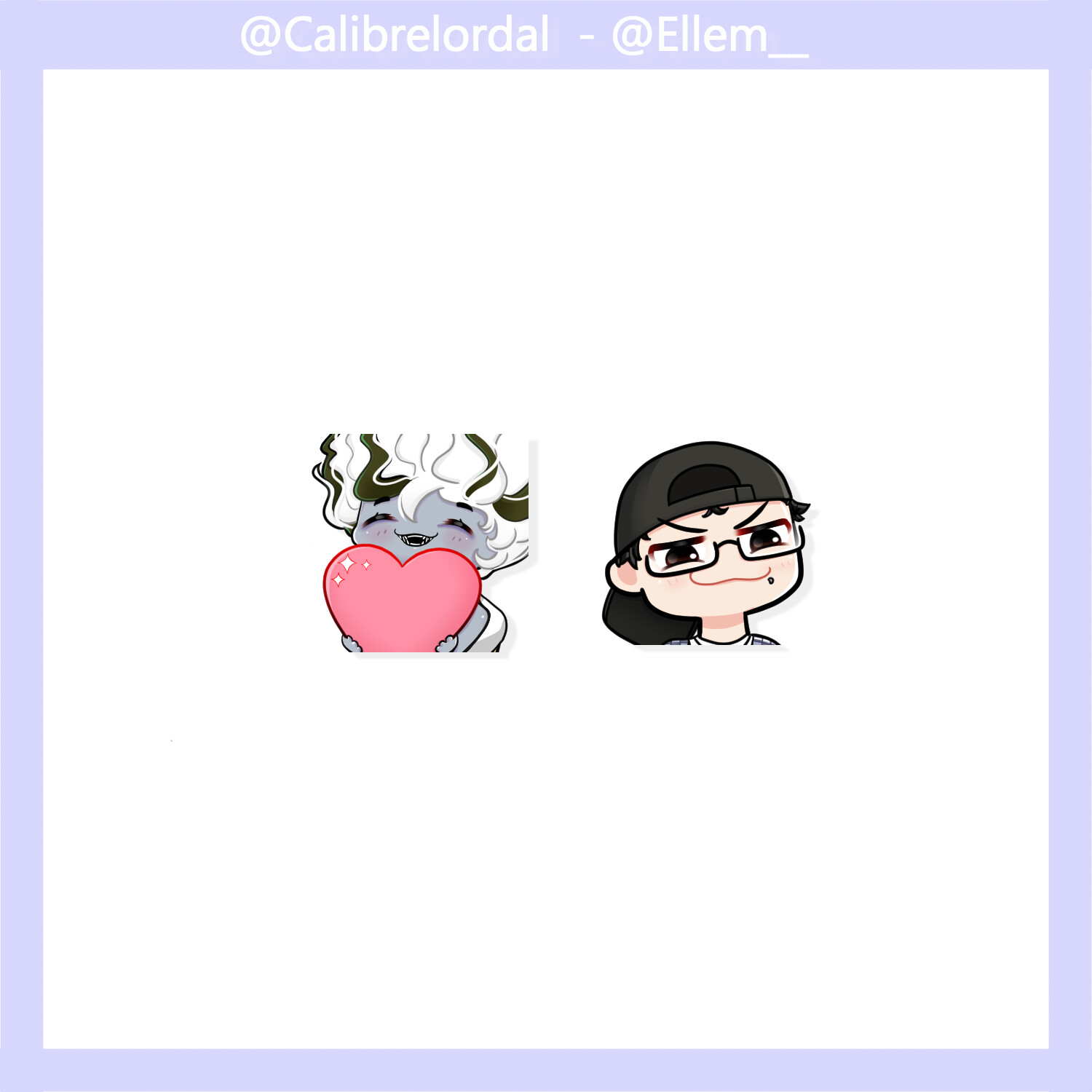 ArtStation - Twitch emotes commission