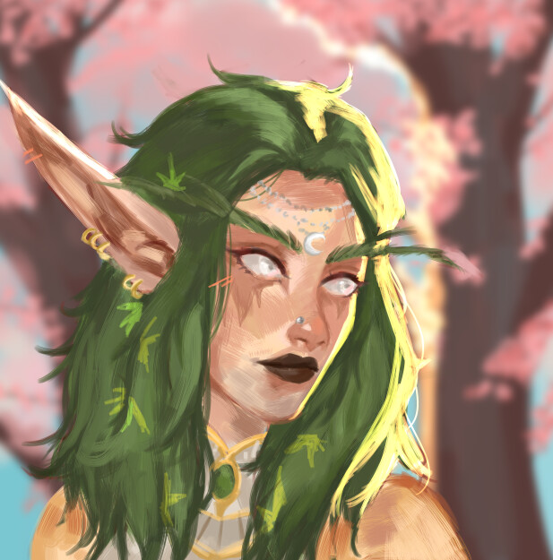 ArtStation - Tyrande - wow